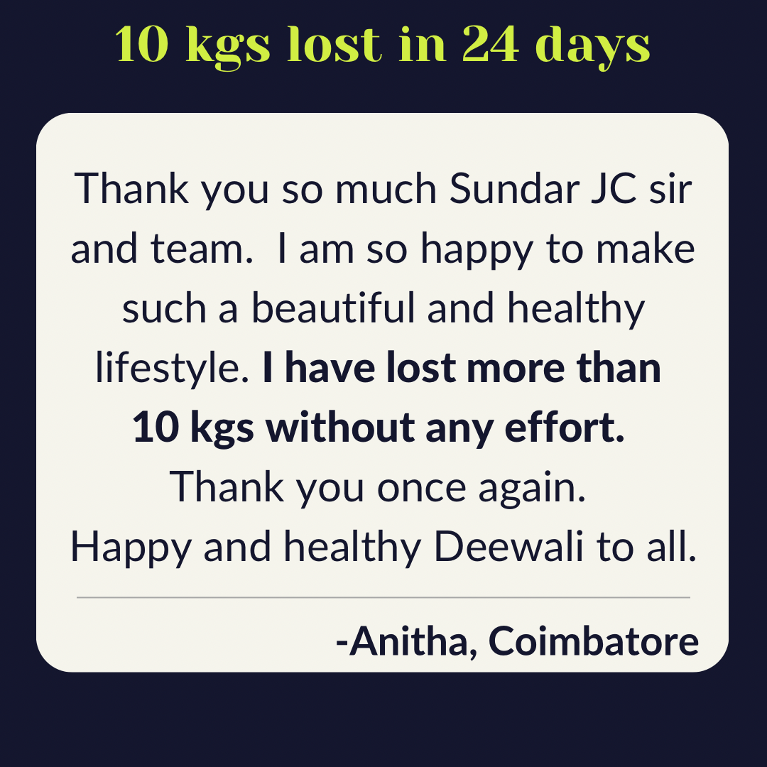 Sundar JC - Detox Program